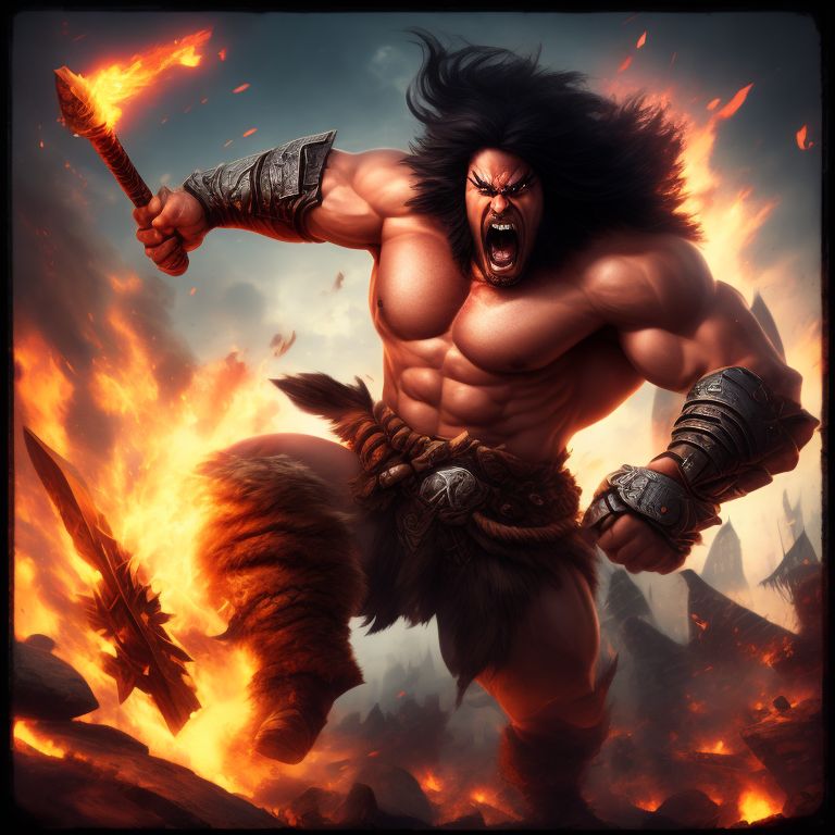 electric-yak332: Barbarian rage jumping attack