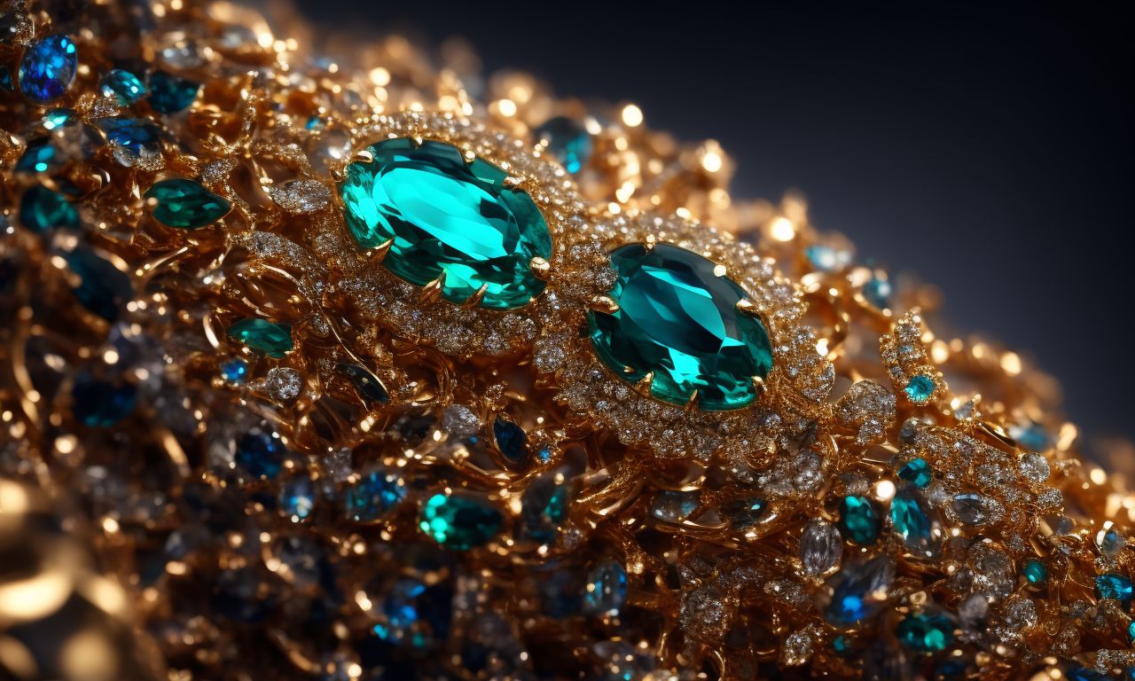 single-crane876: surreal fantasy chatoyant gem made of intricate jewels ...