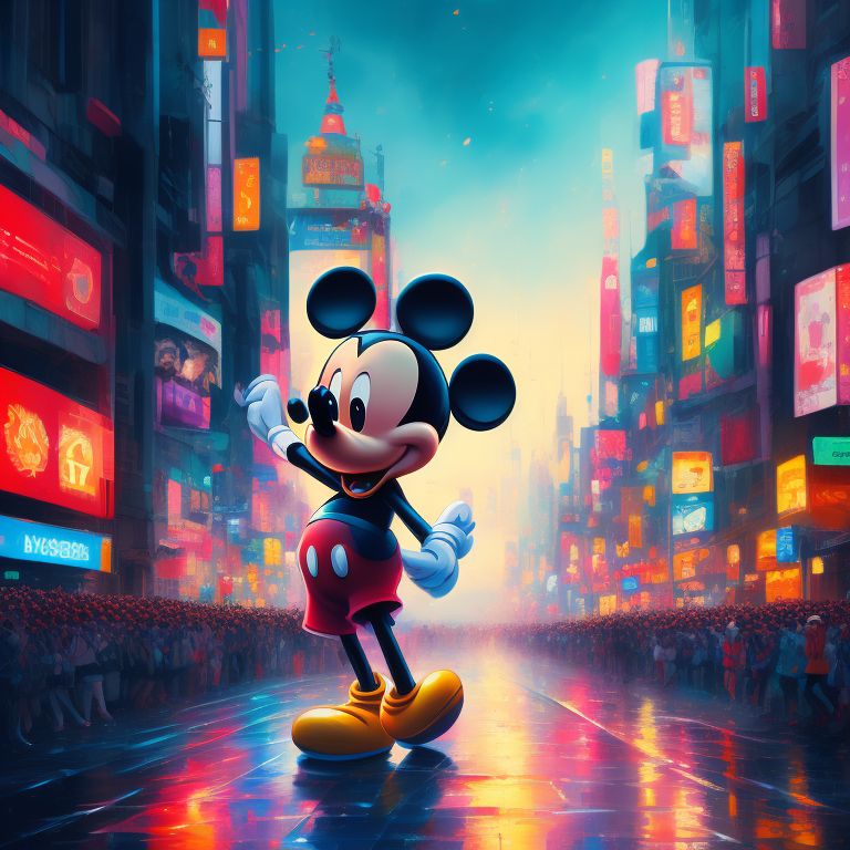 old-termite984: Mickey Mouse alone crossing Tokyo Marathon finish line