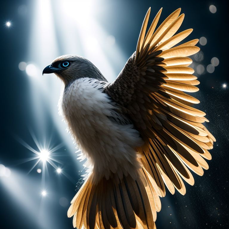 Silver Hawk Wallpaper