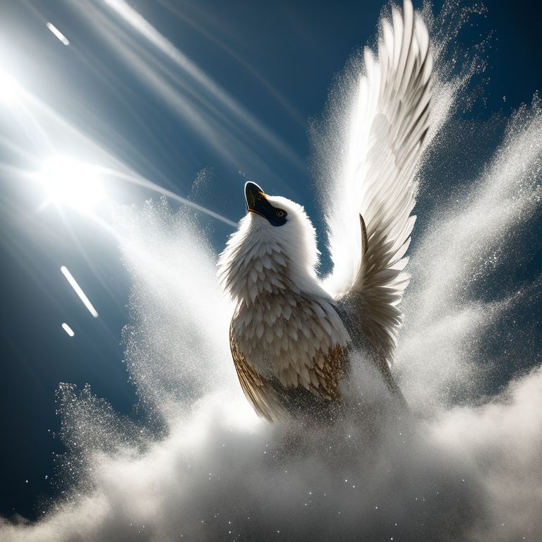 Silver Hawk Wallpaper