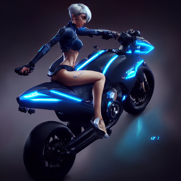 Futuristic Motorcycle Jacket