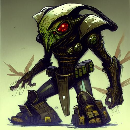 Insectoid Alien Race