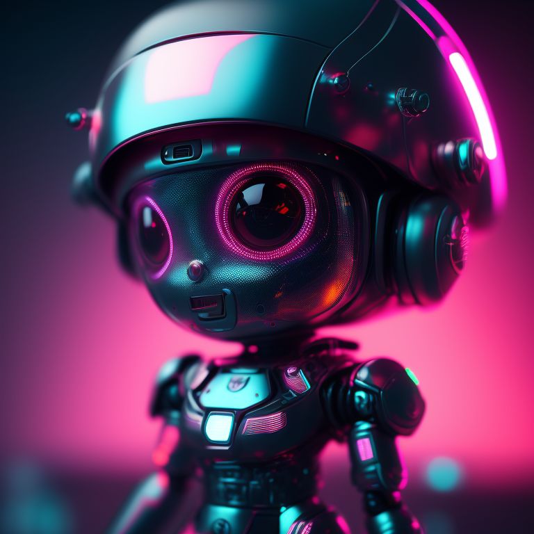 scarce-rail138: cute mini robot girl 3