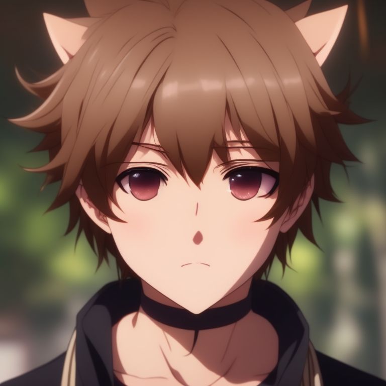 Anime Boy With Dog Ears