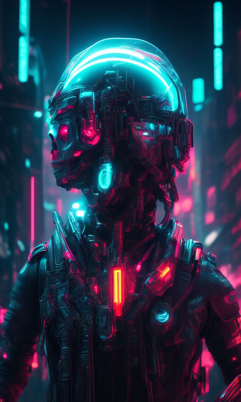 even-sparrow500: Skull futuristic
