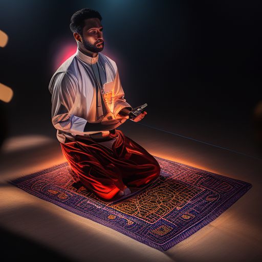 ornery-louse568: man sitting in the prayer mat