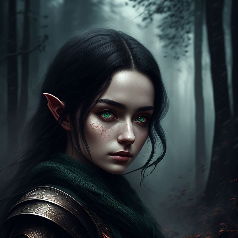Pretty Female Wood Elves