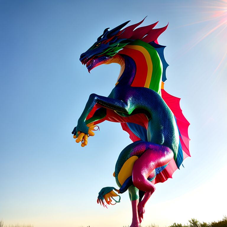 Half Dragon Half Horse