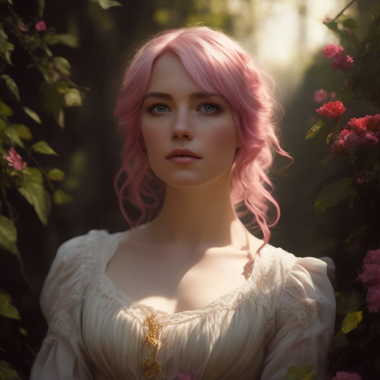 blind-pigeon698: seraphine league of legends pink hair