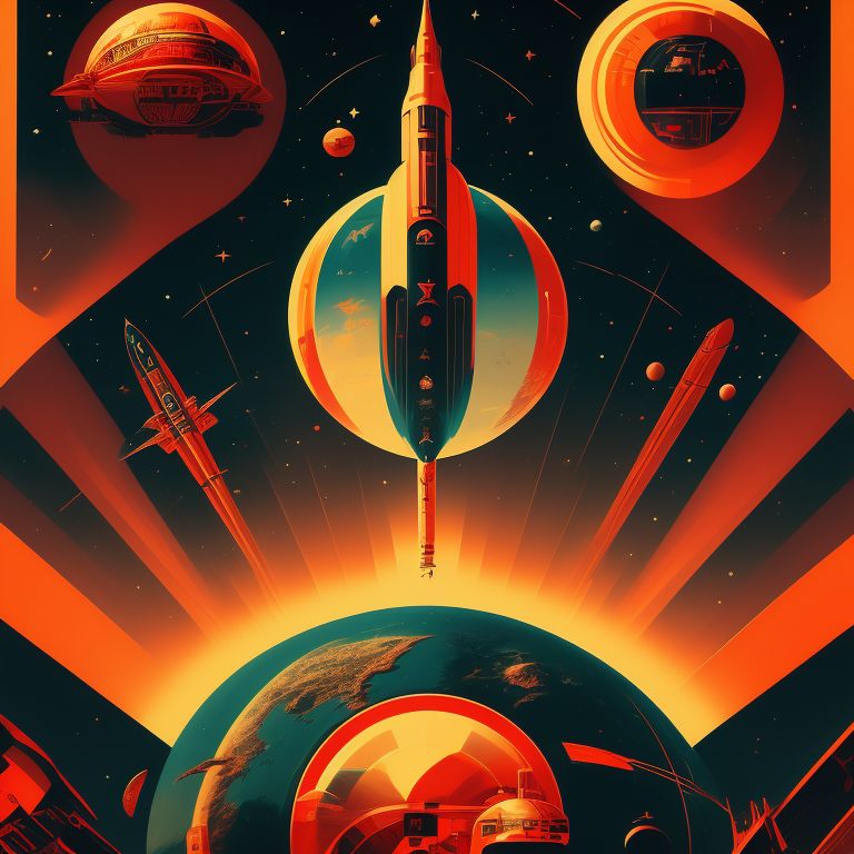 Soviet Space Wallpaper