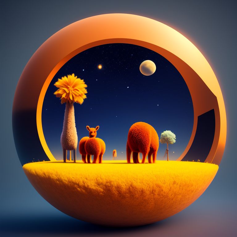 Norian: cheese planet full of lamas