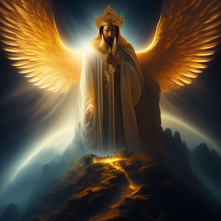 Angels Around The Throne Of God