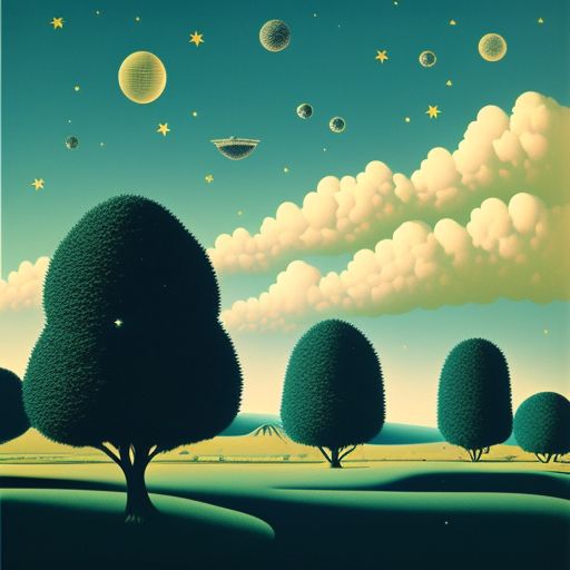 steep-whale696: weed smoke, blue sky, studio ghibi trippy, ufo, aliens ...