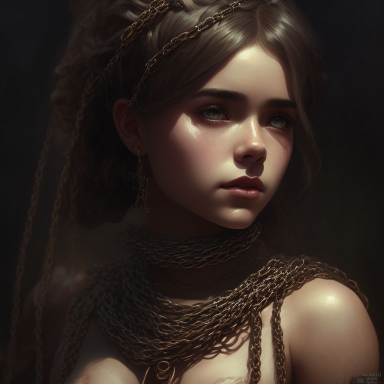 svelte-trout988: kiernan shipka sex slave torn clothes in chains shackles tied up naked bruised