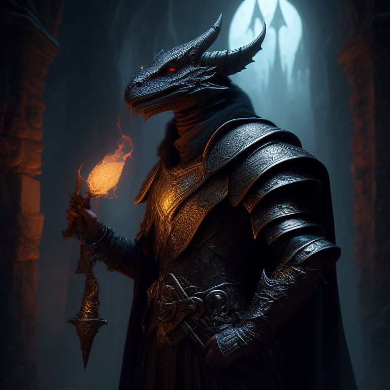 Dragonborn Wizard