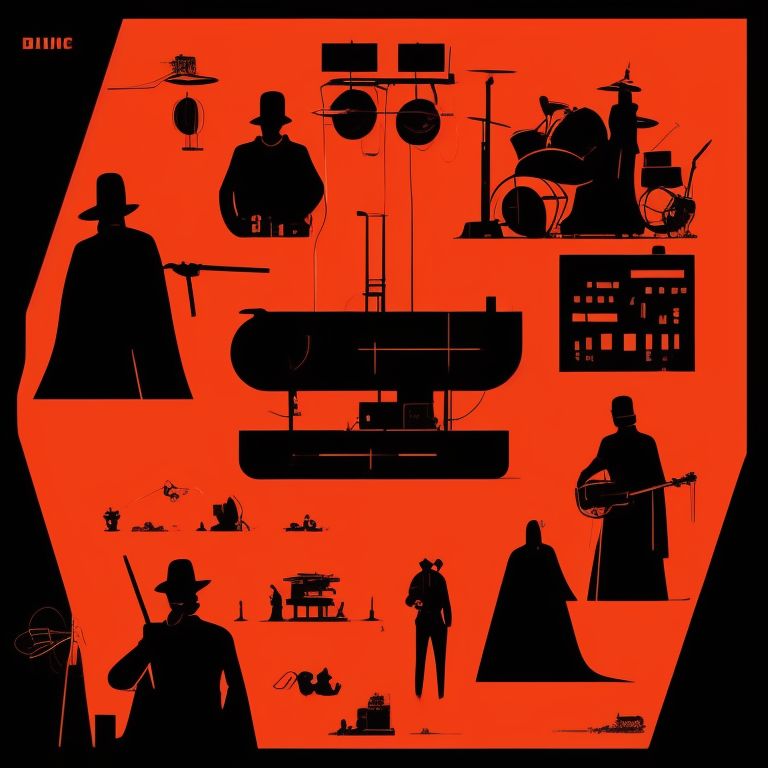 Peter.Wirdemo: Blade Runner jamming out on drums in a sleek outfit ...