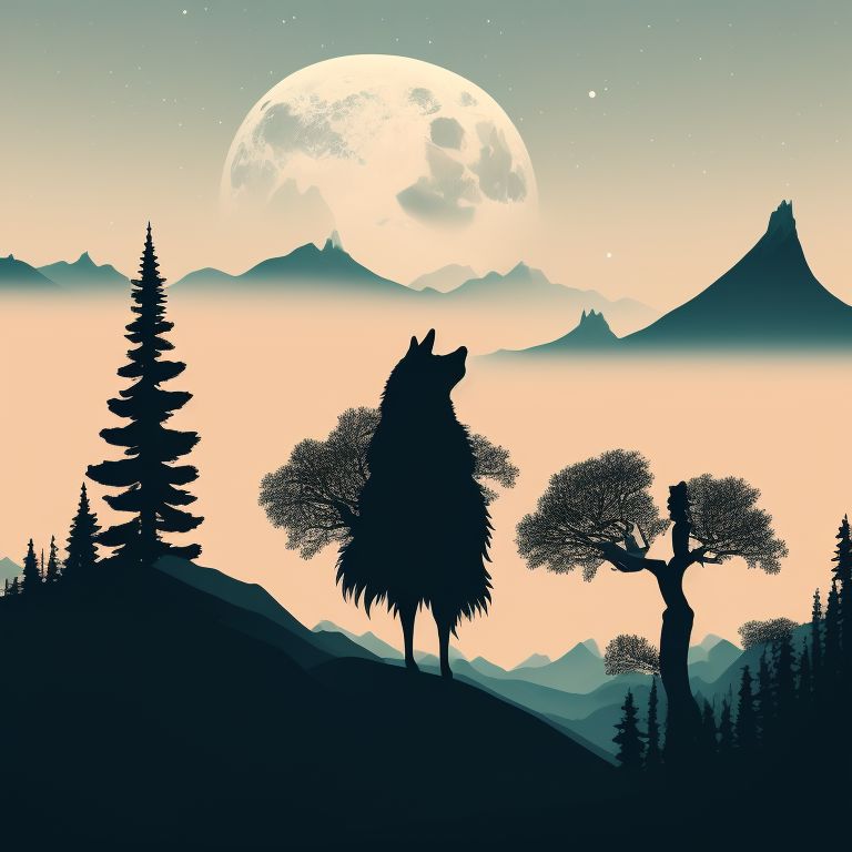 Lone Wolf Howling
