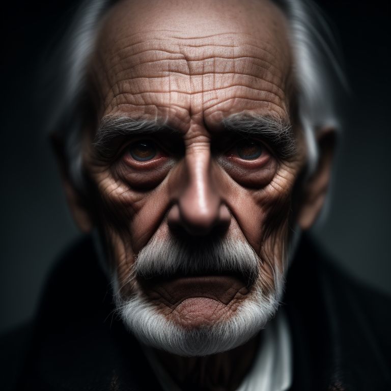 Old Man Skin Texture
