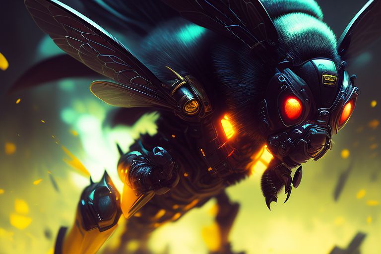 pitiful-cod120: A bee as a super villain