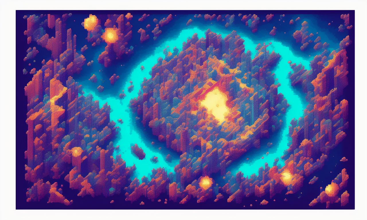 long-cobra756: 8bit bitmap pixel art,isometric assembly of The ...