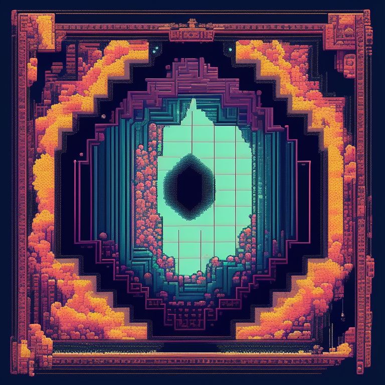 long-cobra756: 8bit bitmap pixel art,isometric assembly of The ...