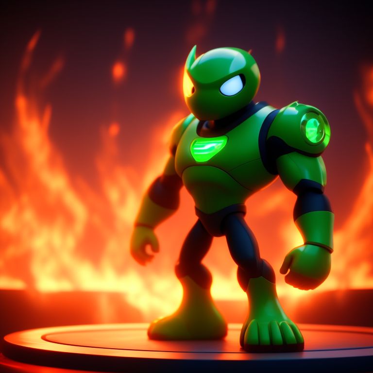 Heatblast Ben 10 Alien Force