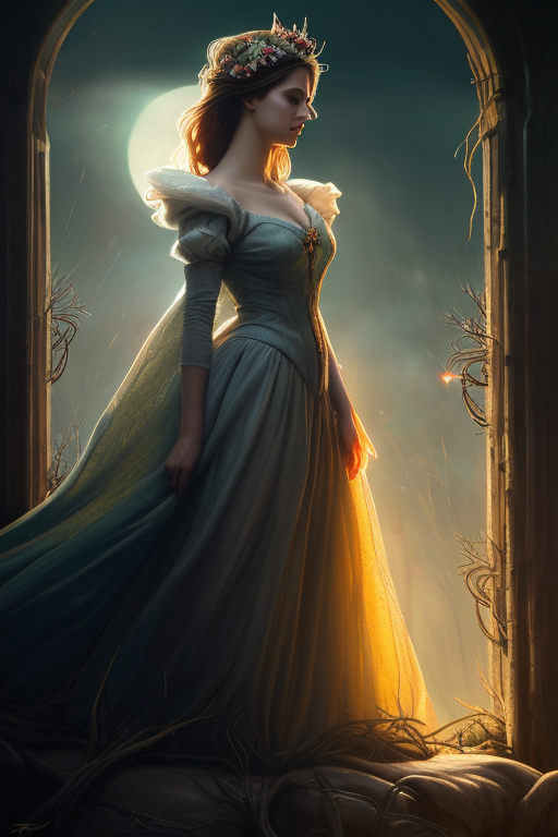 Medieval Princess Fantasy Art