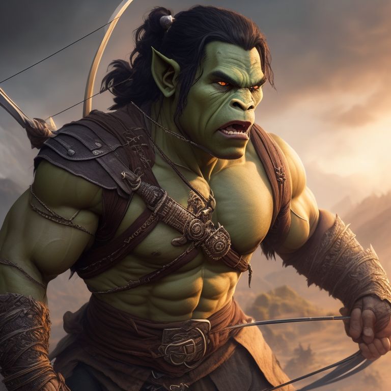 Half Orc Archer