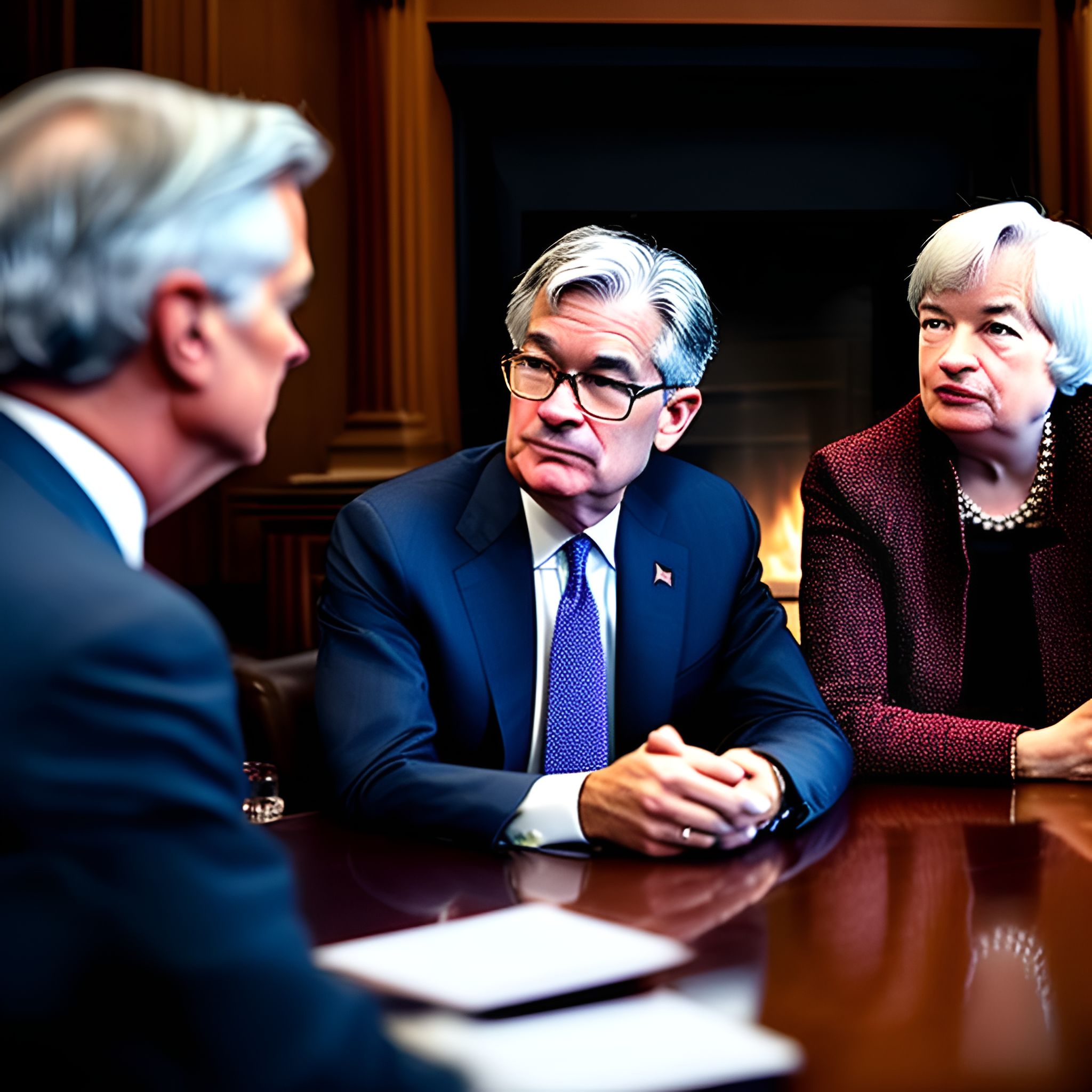 levigundert: Jerome Powell (U.S. Federal Reserve Chairman), Jamie Dimon ...