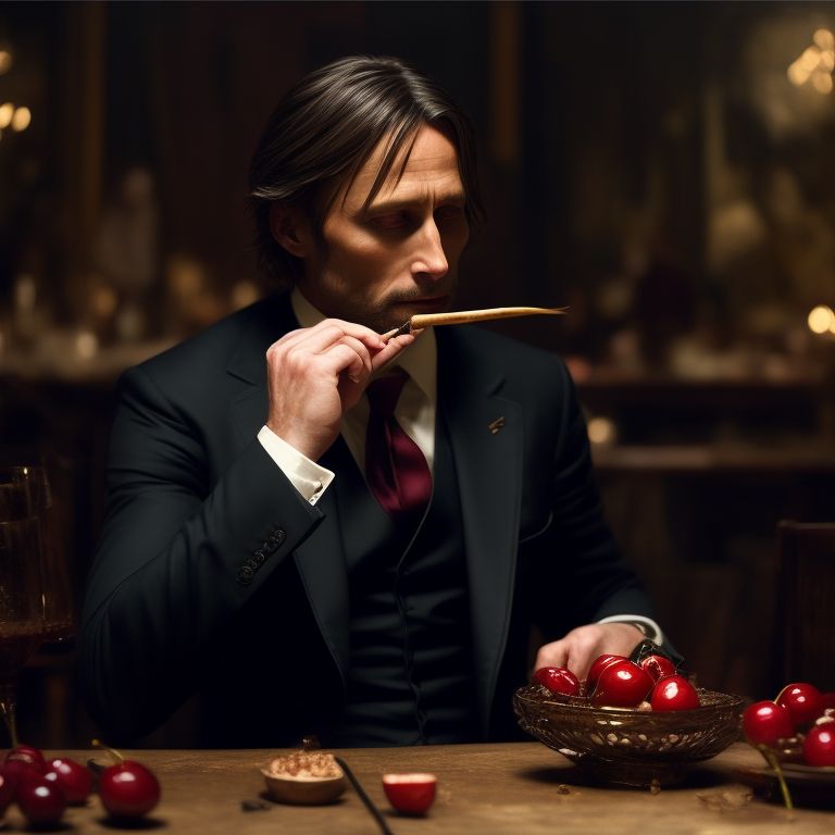 Mads Mikkelsen Hannibal Cooking