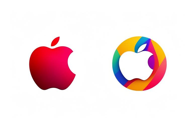 heathercooper: Apple logo, 3d