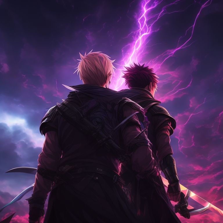 Anime Lightning Sword