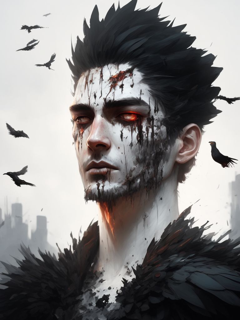 Scarred Face Warrior