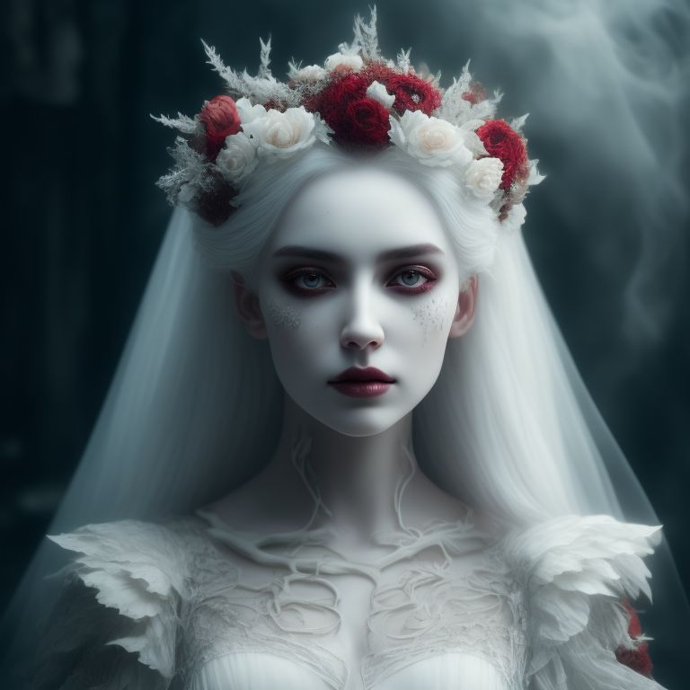 Ghost Bride | PromptHunt Template