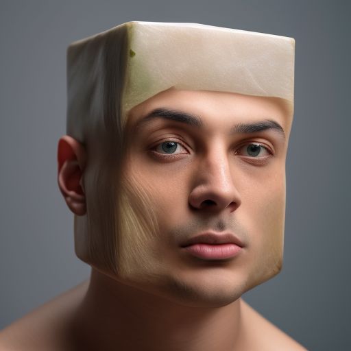 Young Man With Square Jaw