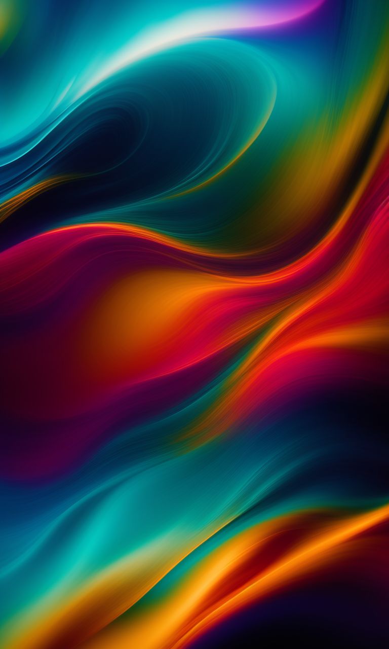 moral-turtle525: wavy droplets, turquoise blue, red, yellow, white ...