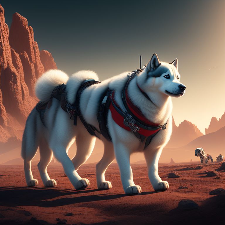 Astronaut Husky