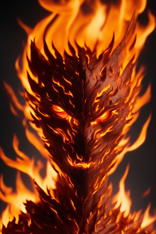 SilverEvermoore: dnd fire elemental. a creature that embodies the ...