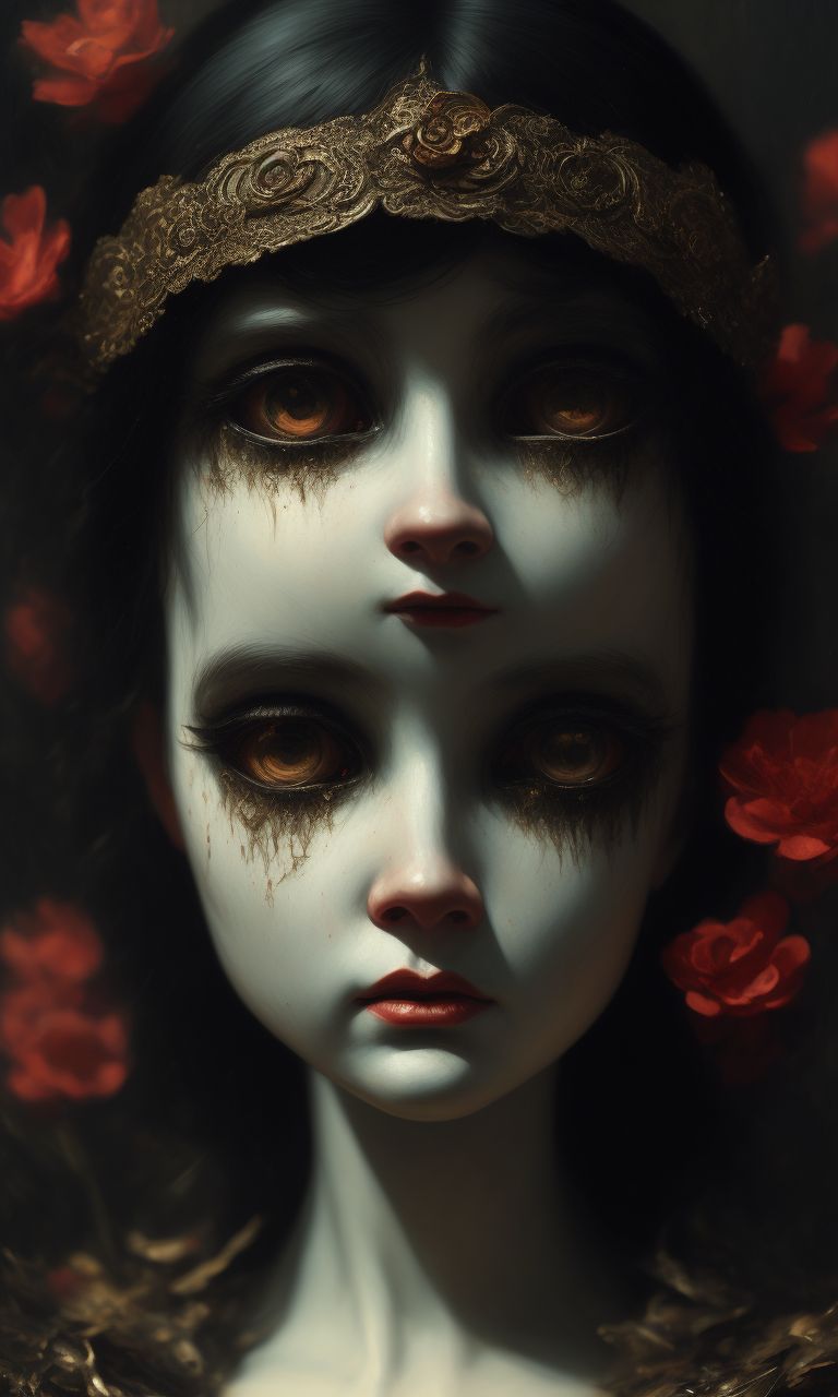 rough-dunlin906: The boogie man, but is a broken porcelain blythe doll ...