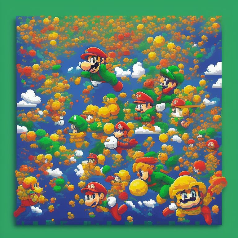 Super Mario World Backgrounds Sprites
