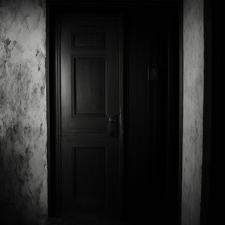 Klee: A terrifying creature, hiding behind a half opened door