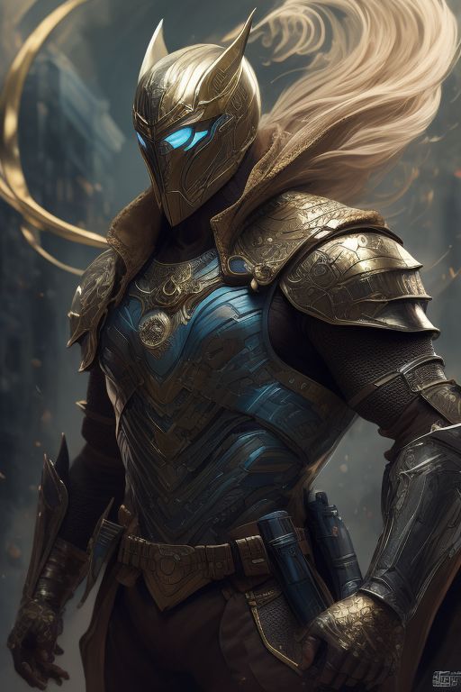 frugal-heron321: the snake, wearing knight armor