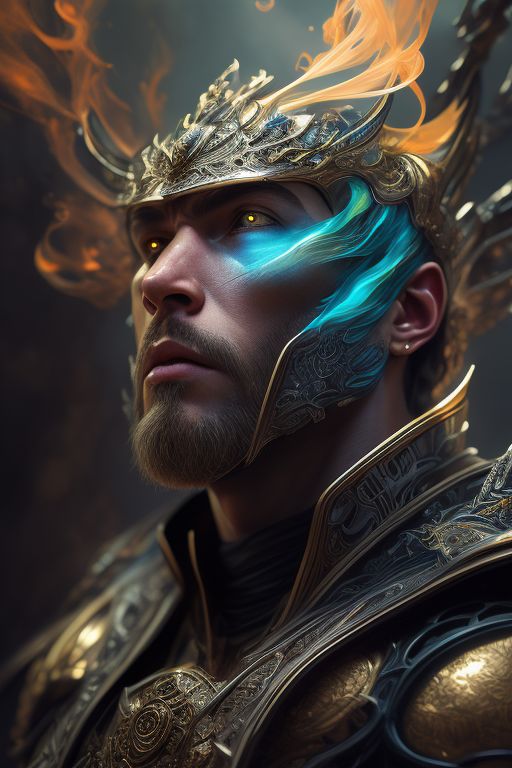 frugal-heron321: the monkey, wearing knight armor