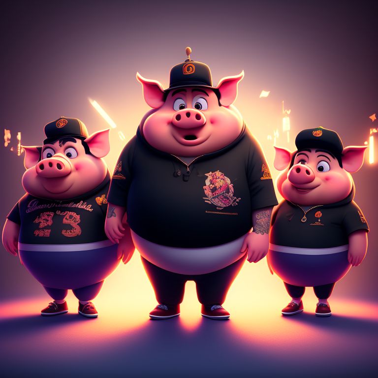 Gangster Disney Characters