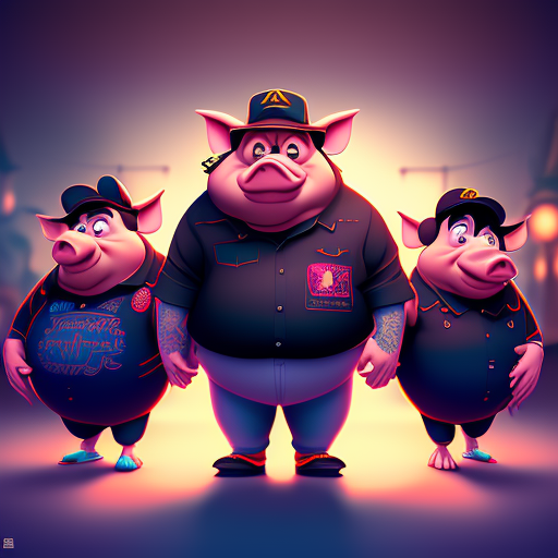Gangster Disney Characters