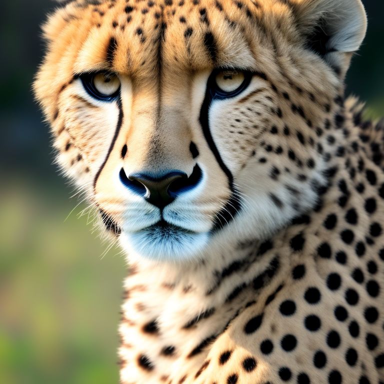 Smiling Cheetah