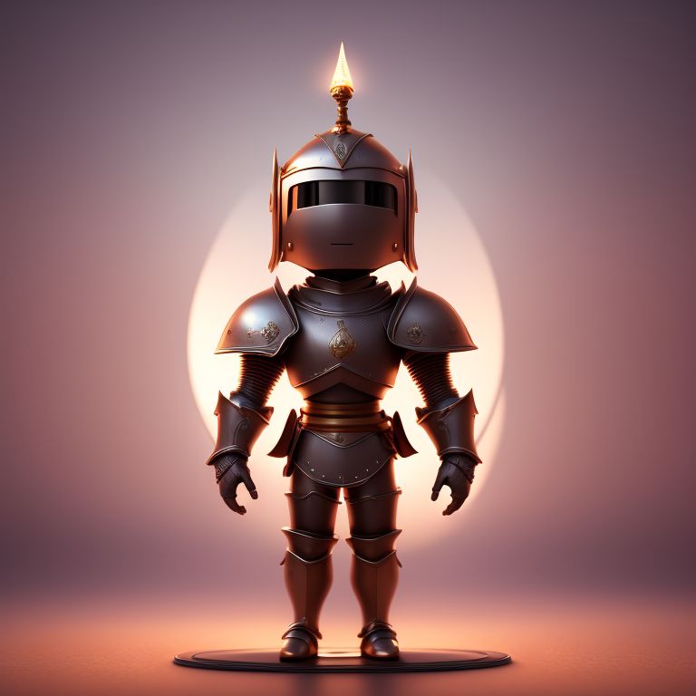 all-ant699: cartoon humanoid character knight design, soft color ...