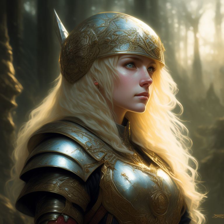 Fantasy War Priestess