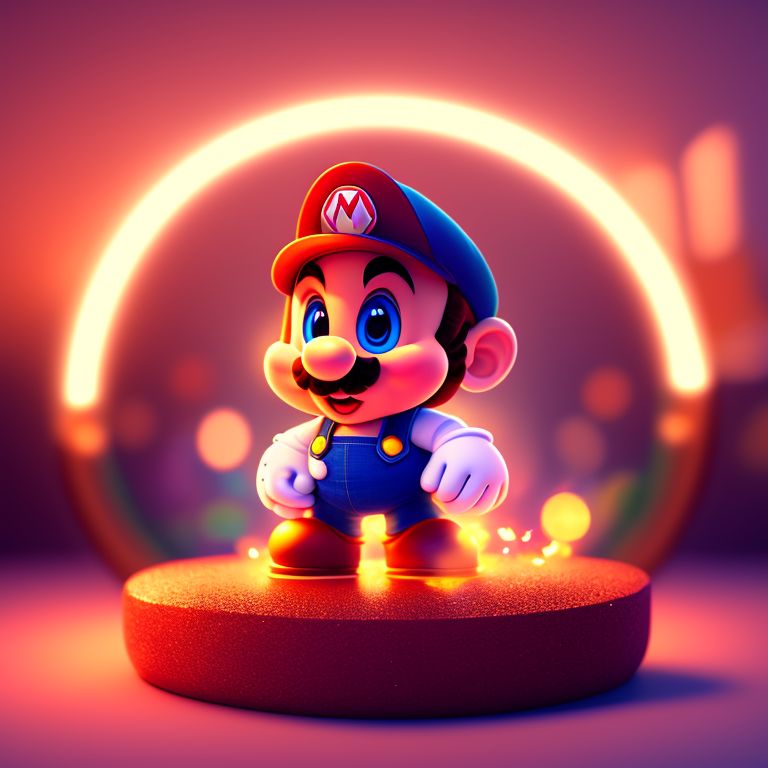 Mario Background 3d